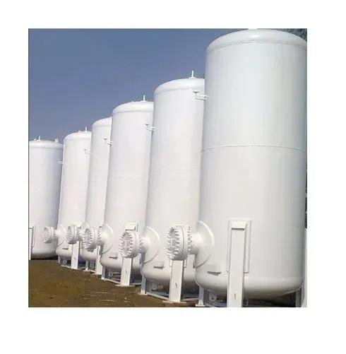 Vertical Compressed Air Buffer Receivers Nitrogen CO2 Hydrogen Ammonia ...