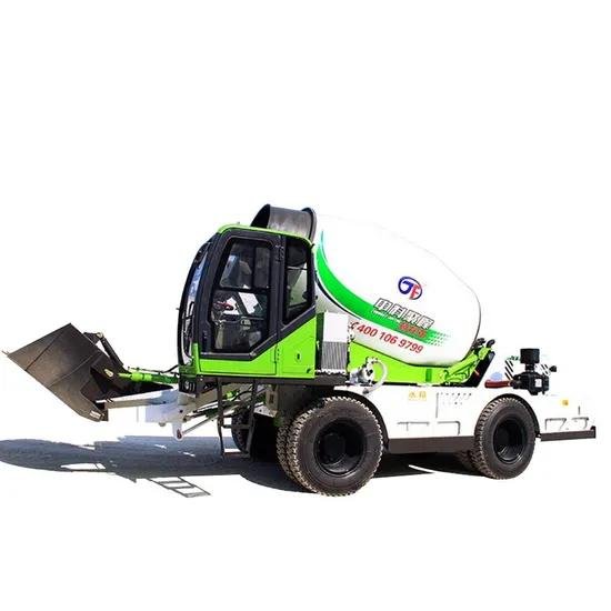 Self Loading Concrete Mixer Trailer Truck Self Load Concrete Mixer 6 ...