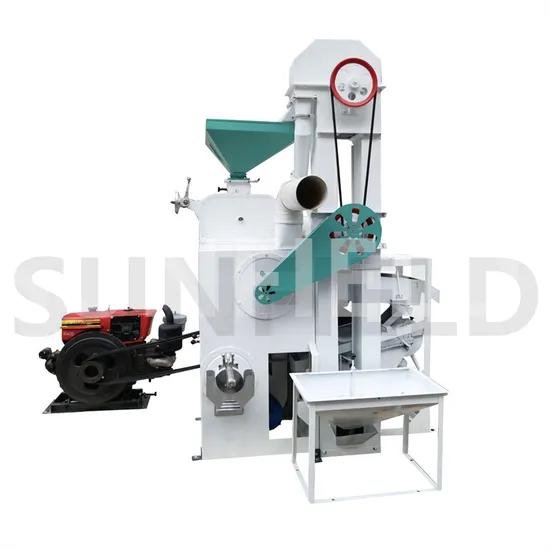 Sunfield 500-600kgs/H Small Combined Rice Milling Machine Rice Mill ...