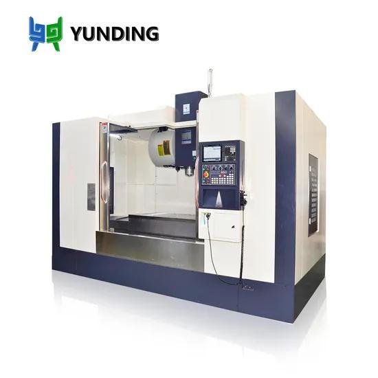 4 Axis CNC Vertical Milling Machine Fraiseuse Verticale Taiwan Fanuc ...