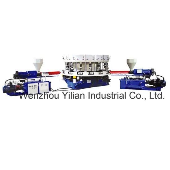 Double Color 24 Stations PVC Shoe Injection Machine