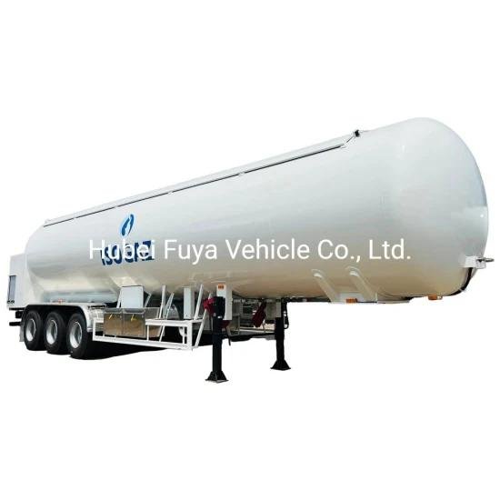 ASME LPG Tanker Trailer Load 30mt Cooking Gas