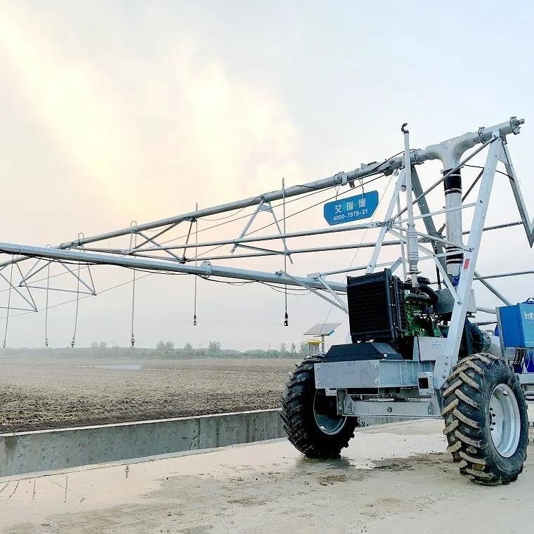 Two Wheel Linear Irrigation System with Senninger Iwob Central Pulse ...