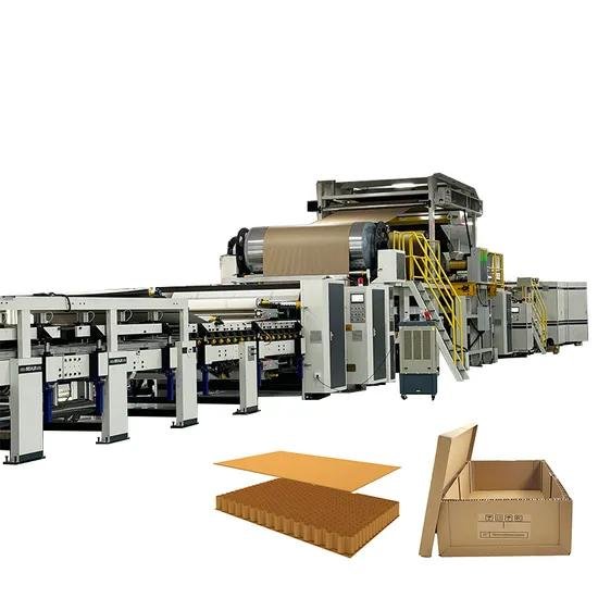 Fully Automatic Thick Honeycomb Paperboard Production Line with Steam ...