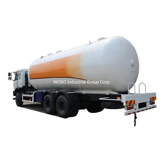 40m3 LNG Ln2 Liquid Oxygen Cryogenic Transport Tank with Semi-Trailer