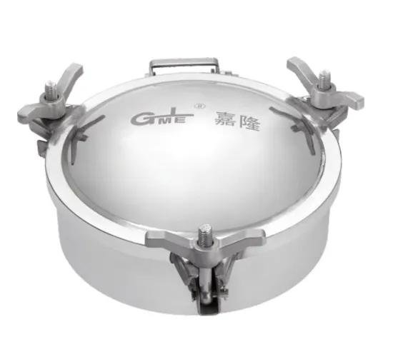 Stainless Steel Manhole Cover for Fuel Chemical Truck Tanker