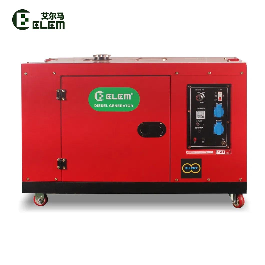 5kVA to 8.75kVA Diesel Generator Set with High-Performance Alternator ...