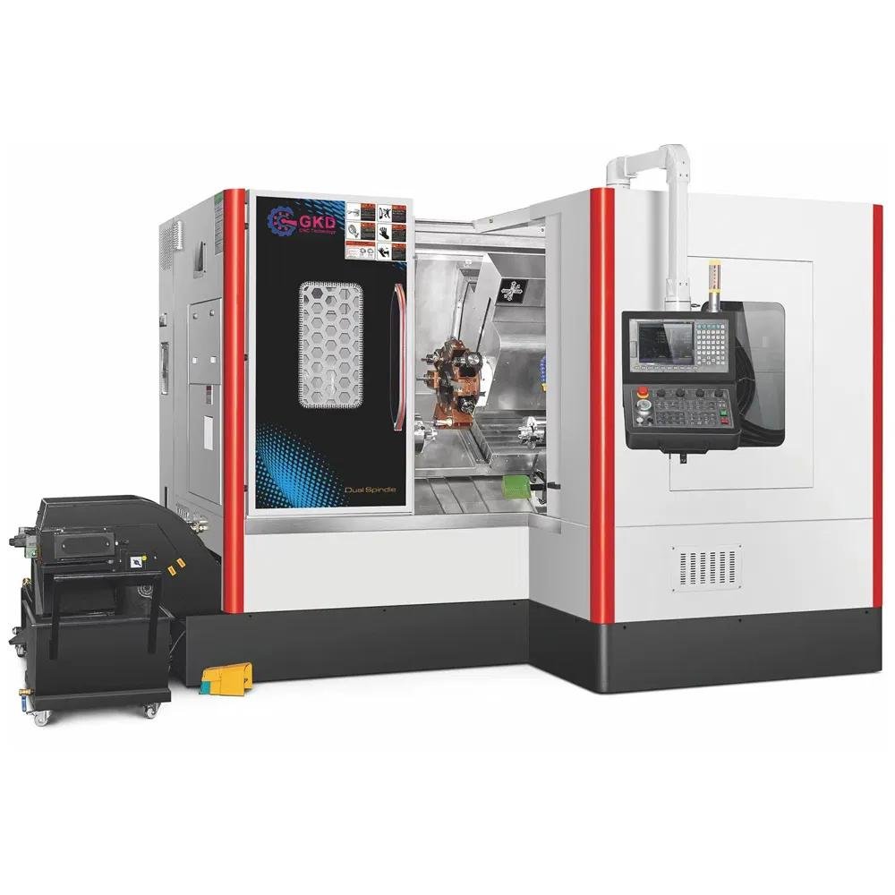 Multi-Axis Dual Spindles CNC Turning Center for Enhanced Productivity