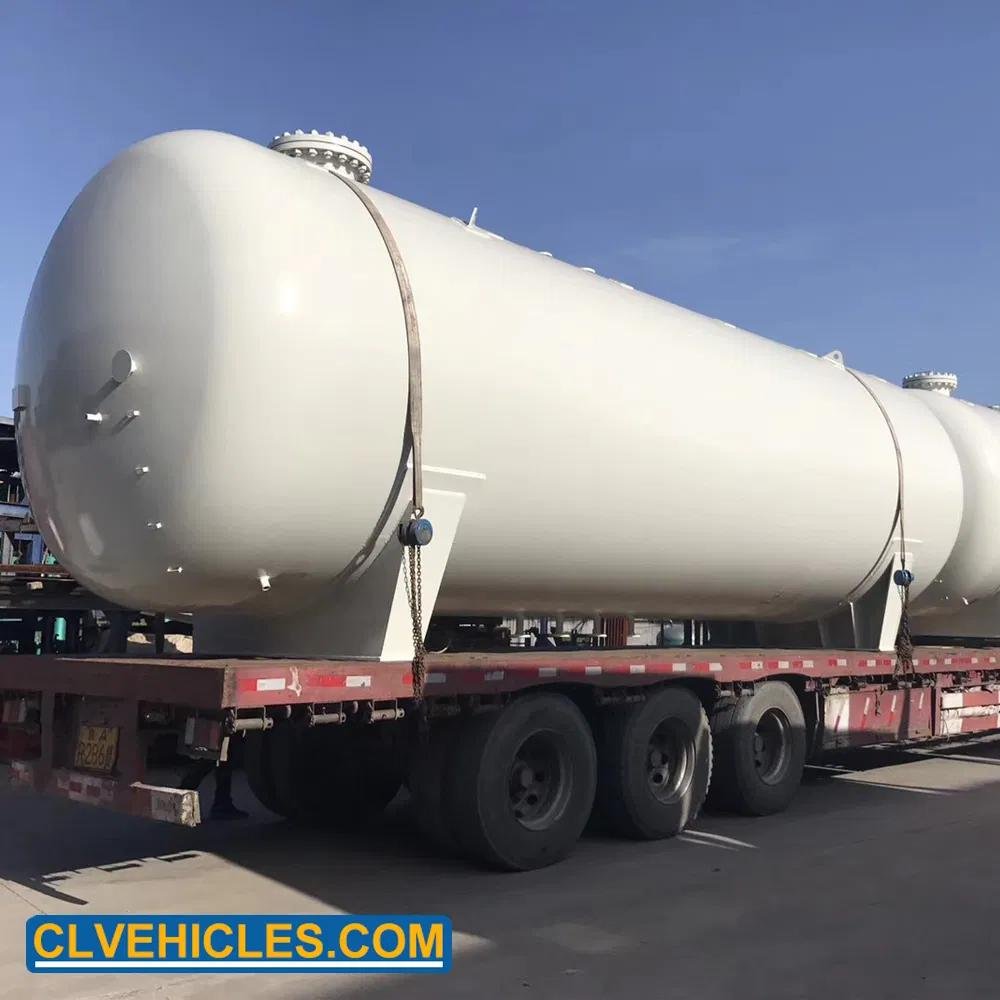 60000L 30ton 60m3 LPG Gas Bullet Storage Tank for Nigeria Gas Cylinder Tank