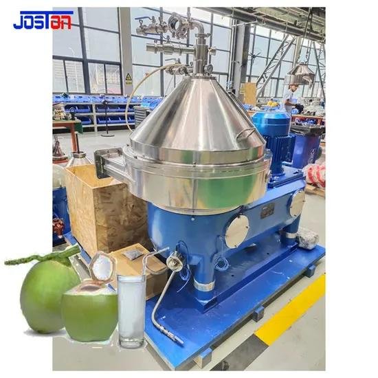 Coconut Water Separator Beer Brewing Centrifuge Disc Separator Machine ...