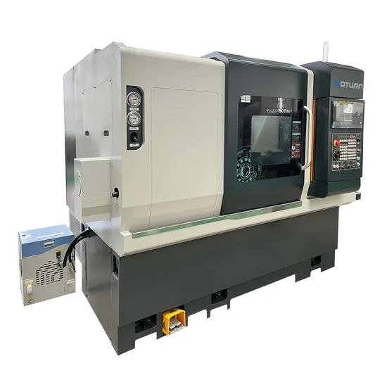 CNC Turning Center Slant Turret Lathe with Bmt55 Turret
