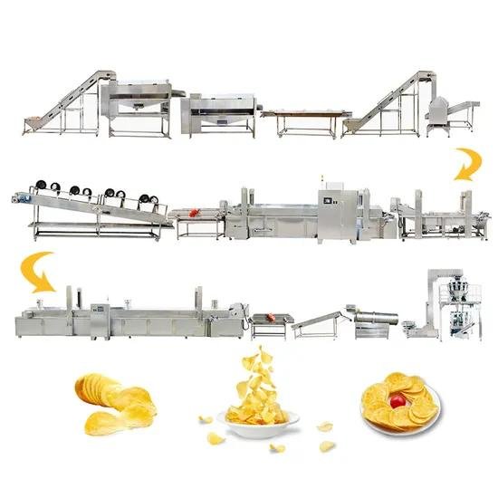 TCA Fully Automatic Pringles Potato Chips French Fries Snack Making ...