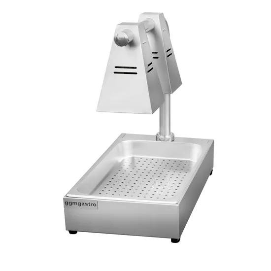French Fries Chips Warmer Counter Top Chips Worker Infrared Chips Warmer