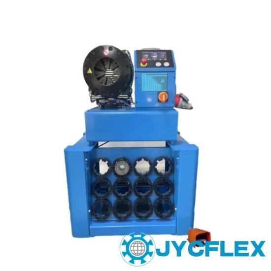 Pipe Rubber Making Pressing Tool Touchscreen Hydraulic Hose Crimping ...