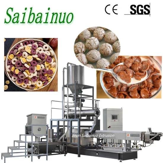 Corn Snacks Breakfast Cereals Processing Machine