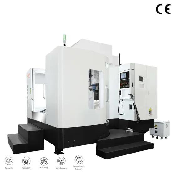 Linear Control High Rigidity Horizontal Machining Center of Metal Heavy ...