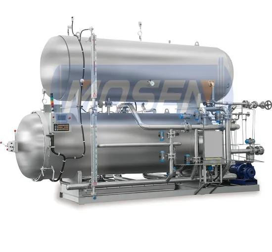Automatic Water Immersion Retort Machine Food Autoclave Sterilizer