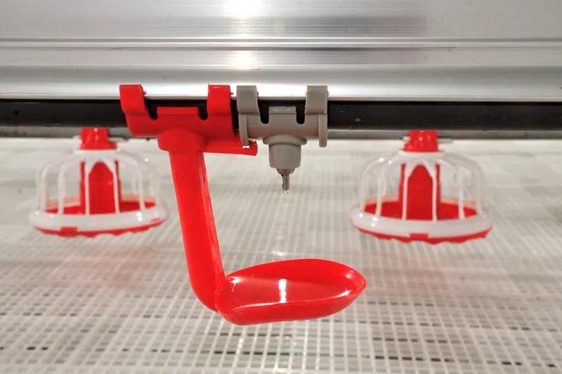 Automatic Chicken House Feeding Line Automatic Feeder Pan Chicken House ...