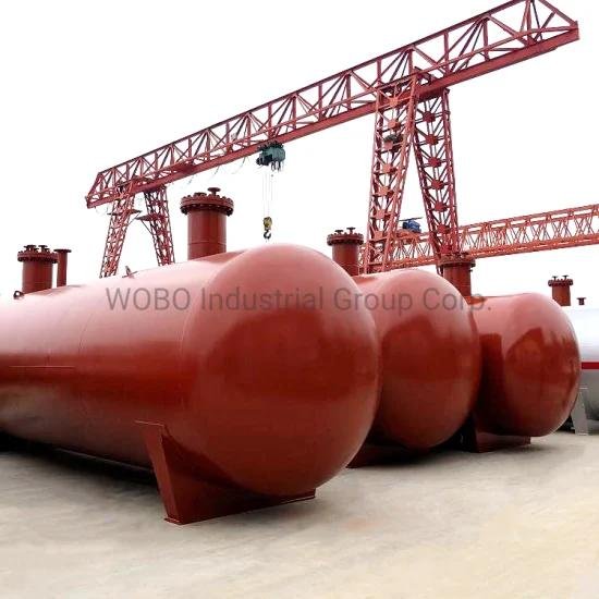 10 Tons 1000 L 20000 Liters LNG LPG Gas Station LPG Storage Tank for ...