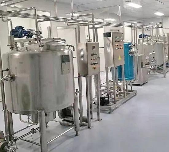 Automated Uht Milk Production Line Small Uht Milk Production and ...