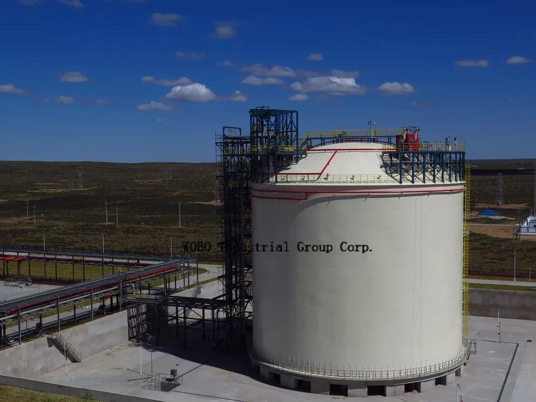 EPC Large Scale Flat Bottom Storage Tank for Lox Lin LNG