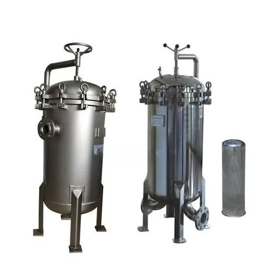 Top Entry Stainless Steel Bag Water Treatment Filter Housing for Wine ...