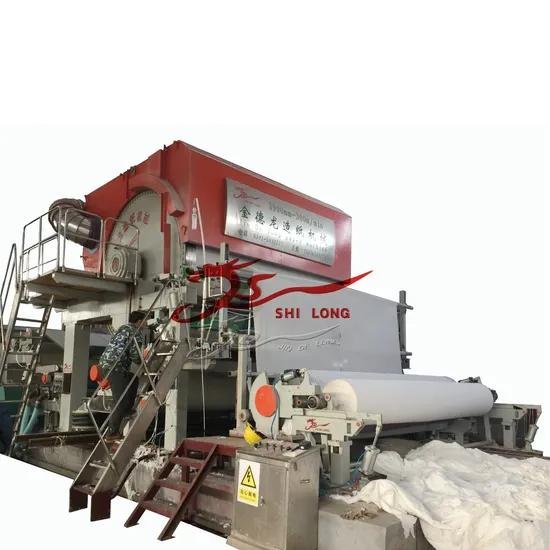 10 Ton/Day High Output Waste Paper Recycling Virgin Pulp Tissue Paper ...