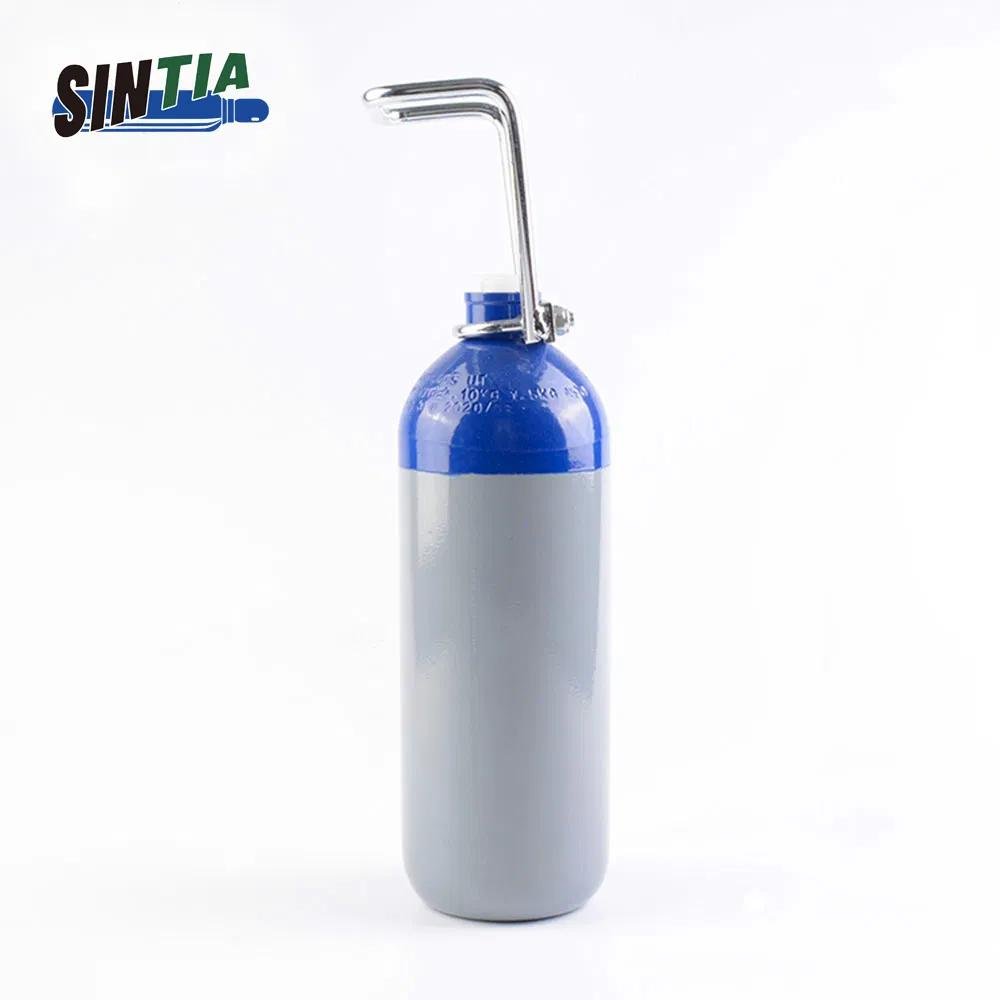 Medical Oxygen Cylinder Gas Cylinder Oxygen Tank with Valve and Handle