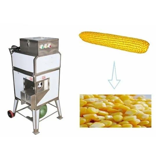 Automatic Fresh Sweet Corn Thresher Corn Sheller Shelling Machine ...