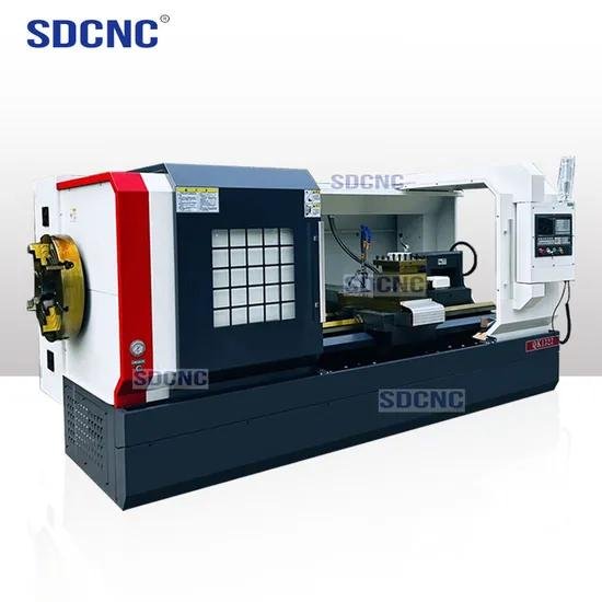High Precision Pipe Thread Lathe Qk1323 Large Spindle Bore Pipe ...