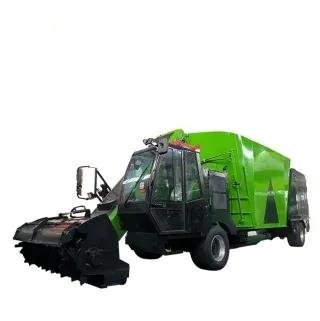 Eco-Friendly Electric Feed Pusher Animal Husbandry Equipment Dairy Farm ...