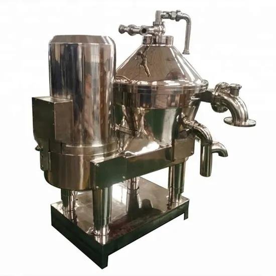 Micro Algae Green Alga Separate Disc Centrifuge Large Processing Capacity