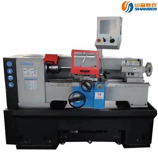 Precision End Face Turning and Threading Electronic Lathe