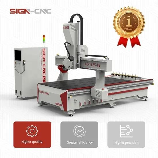 Sign 1325/1530/2030/2040 Automatic Tool Changer CNC Router Machine Wood ...