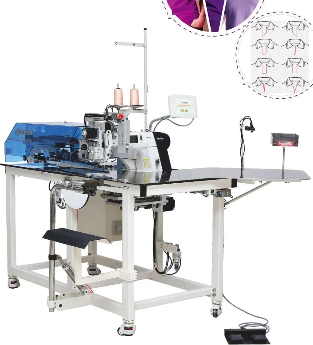 Automatic Computer Placket Robot Sewing Machine with Single and Double ...