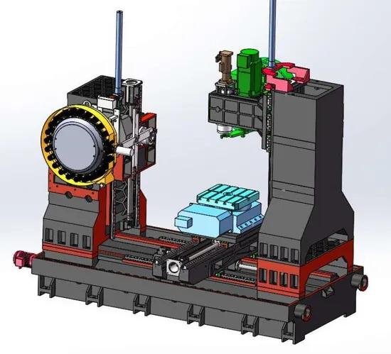 High Rigidity Perfect Precision Inspection CNC Vertical Horizontal ...