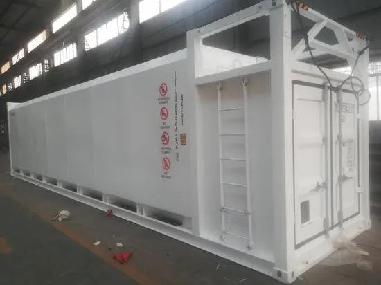 20FT 40FT Stainless Steel Self Bunded Storage Tank for Jet Fuel Adblue