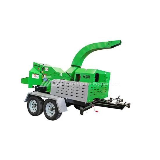 Best Trailer 6 Inch Trailer Wood Chipper Tree Chipper Wood Pelletizer