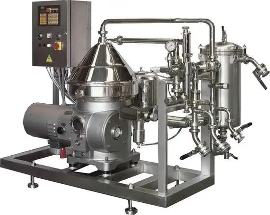 Continuous Flow Centrifuge Hydraulic Oil Water Separator with Self-Cleaning