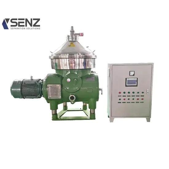 Self Cleaning Vegetable Disk Stack Separator Centrifuge for Waste Oil