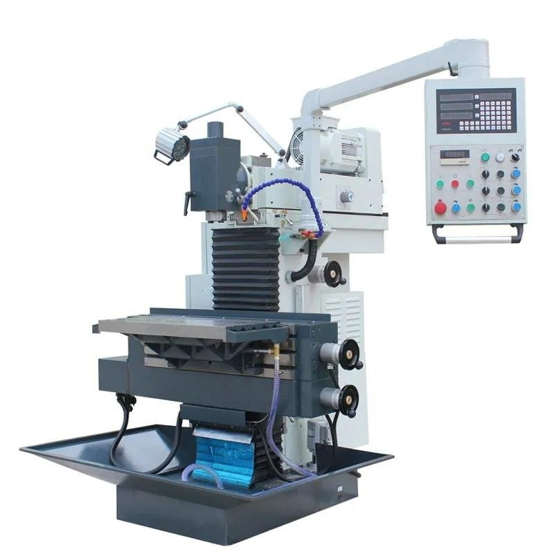 Swivel Head Universal Milling Vertical Metal Knee Type Milling Machine