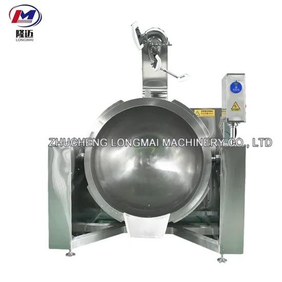 500 Liters Beef Stew Cooking Kettle Automatic Tilting Kettle Stainless ...
