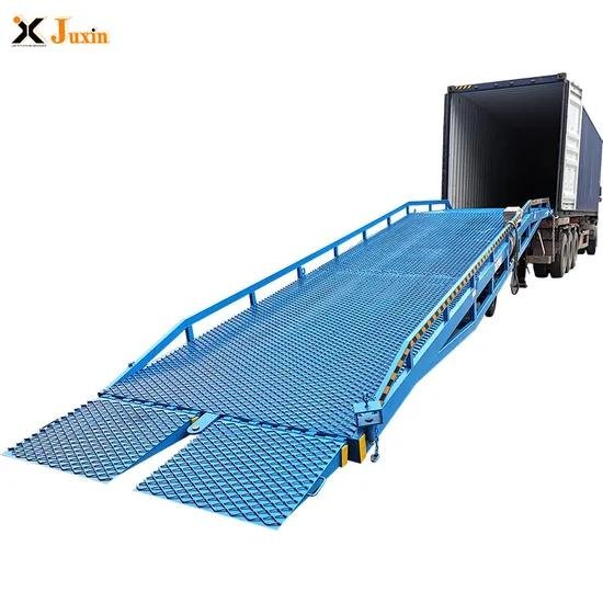 Movable Hydraulic Dock Levelers Loading Yard Ramp Mobile Ramps