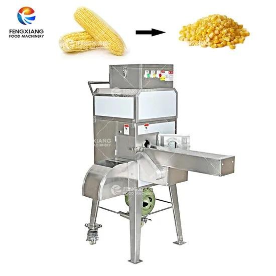 Automatic Corn Processing Industrial Threshing Peeling Machine Thresher