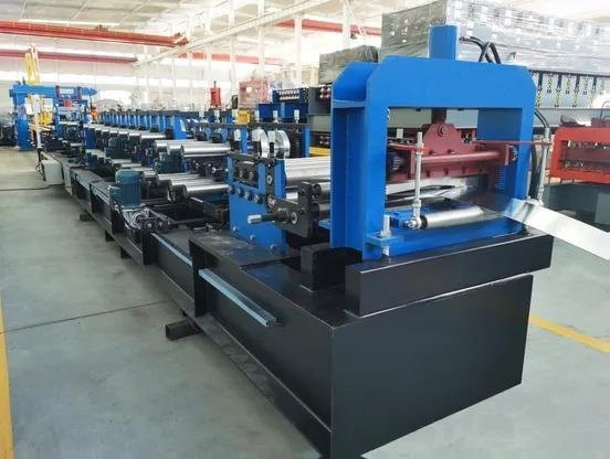 Galvanised Roof Truss C Section Purlin Roll Forming Machine C Profile ...
